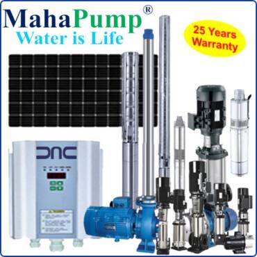DC Solar Pump System [1HP~150HP] MahaPump® with High Efficiency MPPT ...